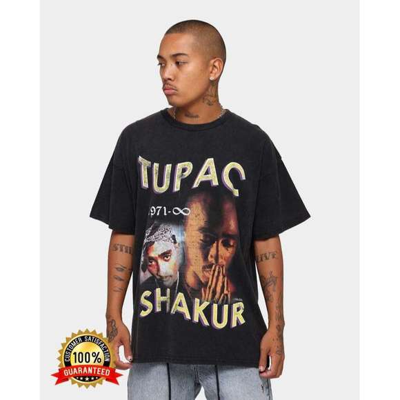 Gildan | Tops | Tupac Goat Crew T Shirt | Poshmark